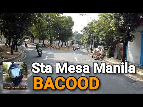 Road view in Sta Mesa Bacood Manila