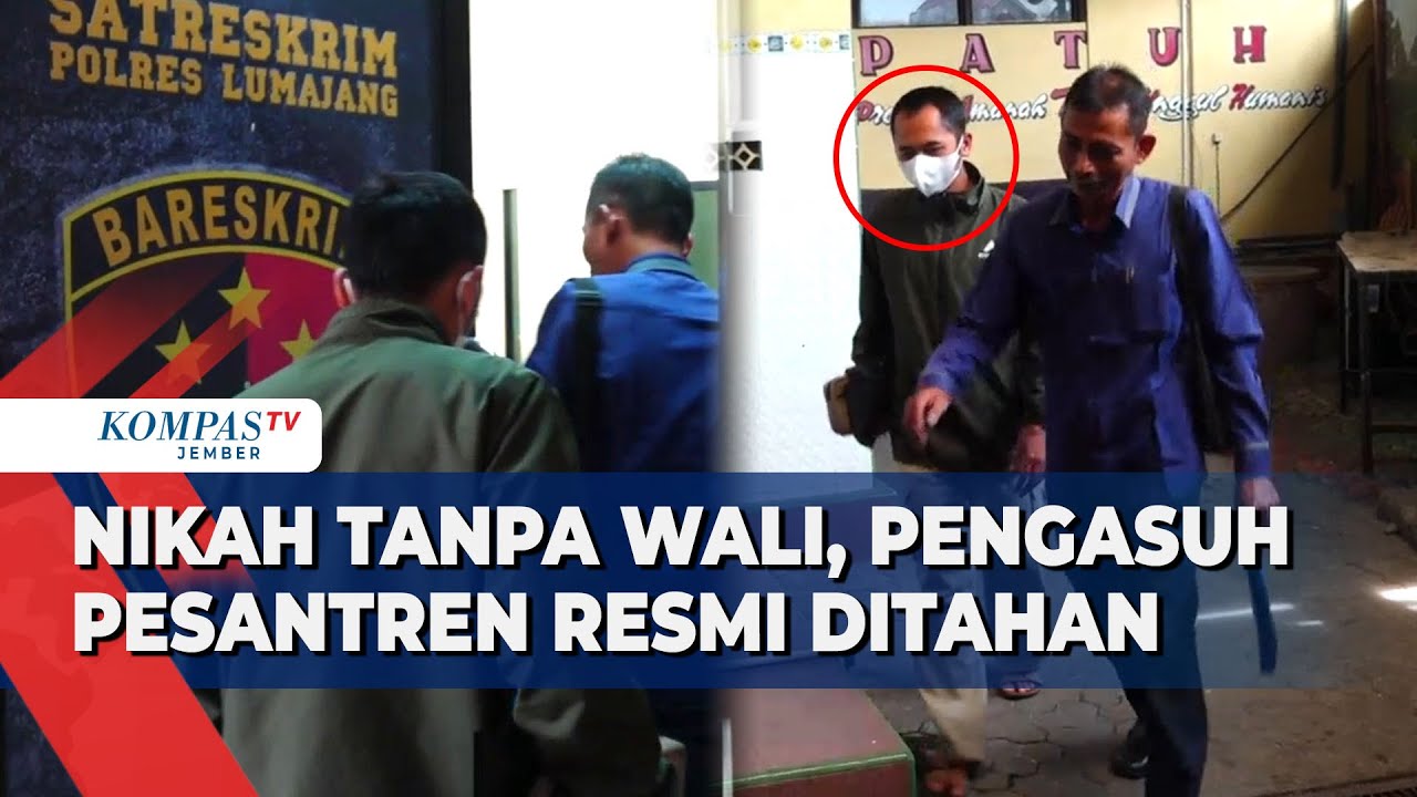 Polres Lumajang Resmi Menahan Pengasuh Pesantren Usai Nikahi Gadis Tanpa Wali