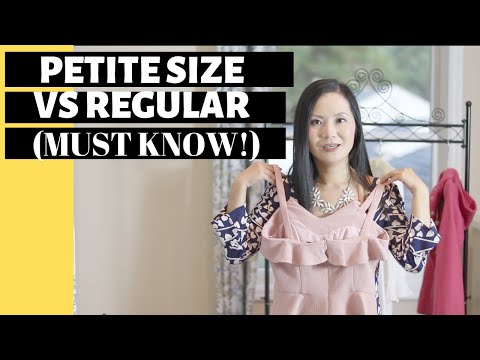 Petite Size 101: How is it different from regular size?