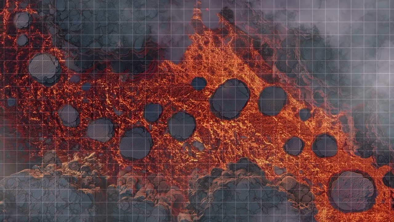 D&D | Emberstep Part 1 Grid | Animated Battle Maps