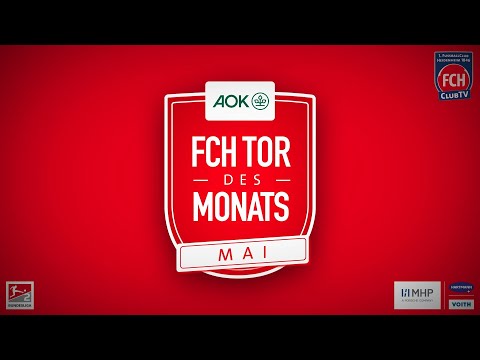 Kevin Sessa hat das FCH Tor des Monats Mai erzielt – präsentiert von der AOK