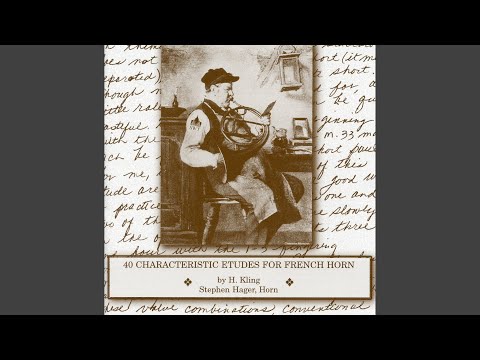 40 Characteristic Etudes: No. 2. Moderato, "Souvenir d'Auber"