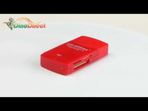 USB 2.0 External 4 Slots SD MINISD TF MMC RSMMC M2 Card Reader RB-532