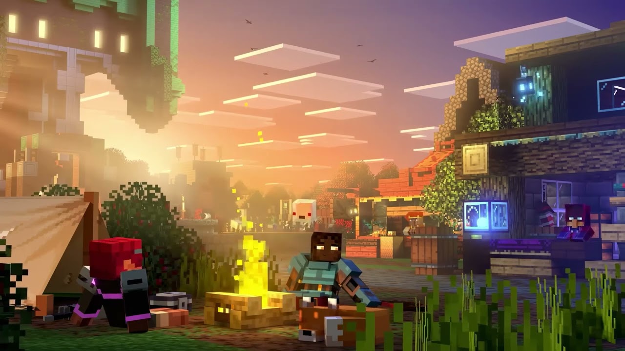 Minecraft dungeons live wallpaper