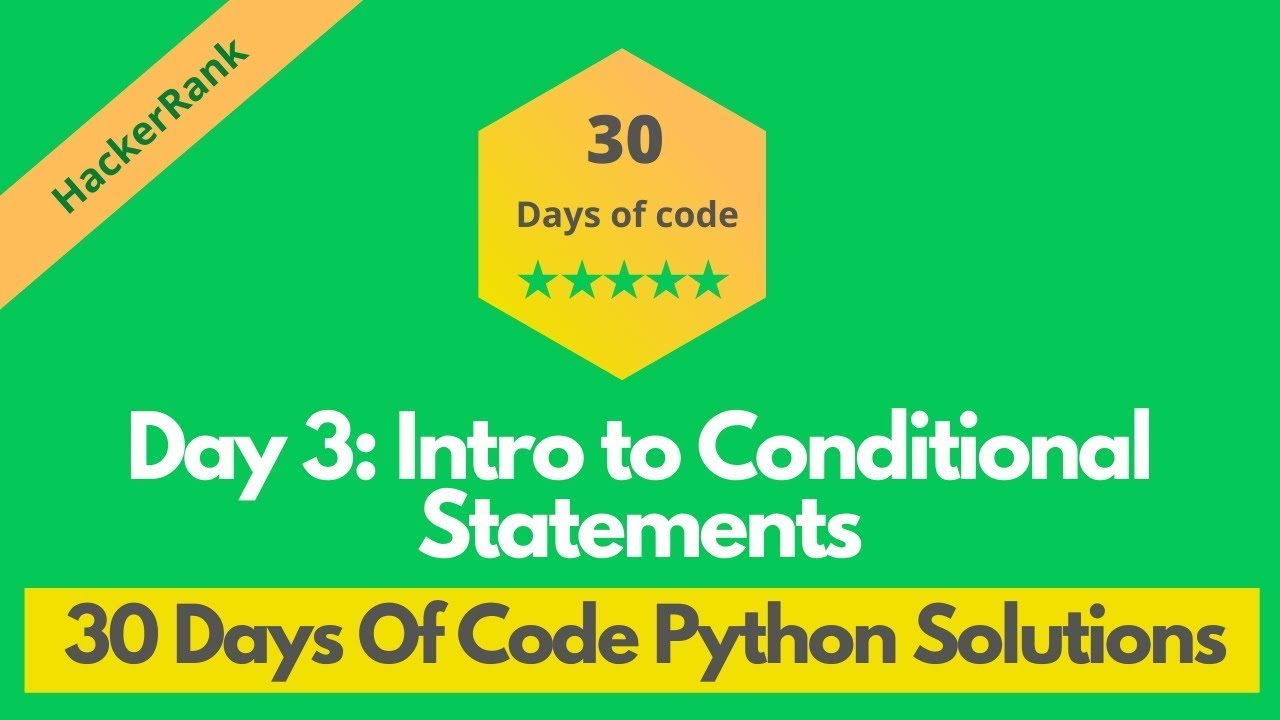 HackerRank Day 3: Intro to Conditional Statements solution in Python | 30 Days Of Code solutions