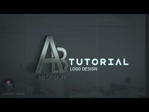 Ab Logo Design Tutorial For Beginners Photoshop