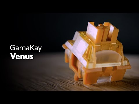 GamaKay Venus Tactile switch Sound Test & Review | Planet Series