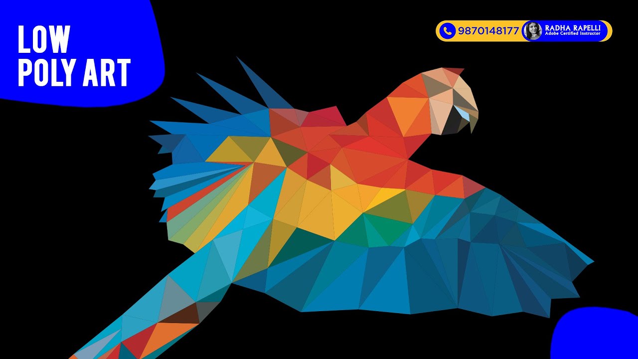 Learn Low Poly Art In Adobe Illustrator