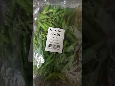 Harga cabe Rawit ijo 100 gramm € 2,85. sekita Rp 48.450