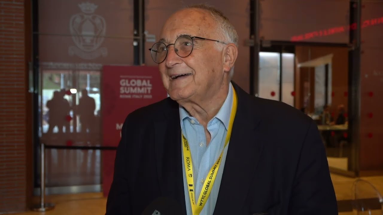 WTTC 2025: Geoffrey Lipman, Co-founder & President, SUNx Malta | Videos | Breaking Travel News