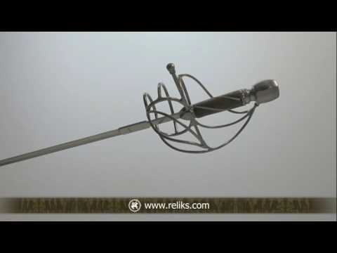 Three Ringed Rapier - Functional Rapiers - Windlass Steelcrafts at ...