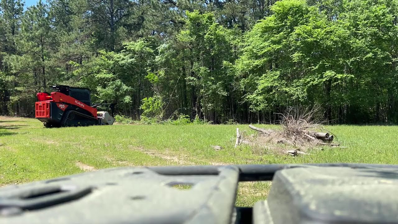 First Run With The New Mulcher ( FAE BL4/SSL - 150 VT )