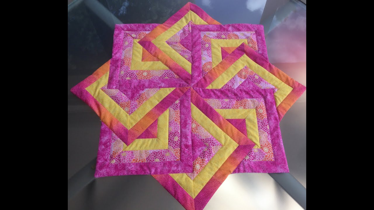 Strata Star Table Topper Tutorial