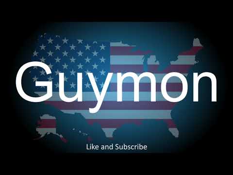 How to correctly pronounce the City in Oklahoma, America - Guymon.