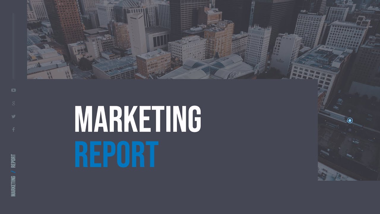 [FREE] Marketing Report Presentation Template for POwerPoint, Keynote, Google Slides