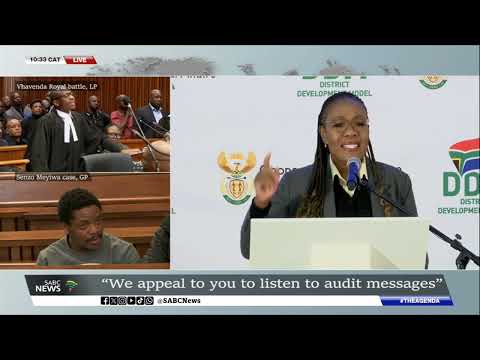 1998 White Paper Review | Auditor-General Tsakani Maluleke addresses the gathering