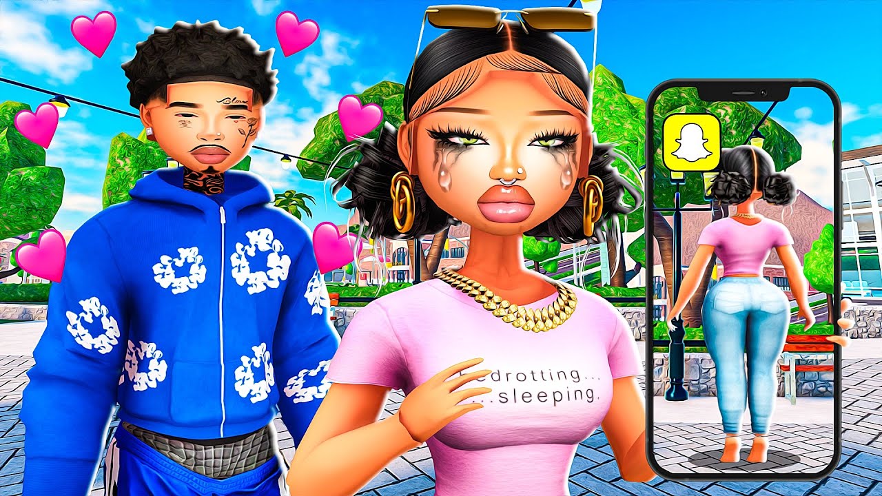CREEPY ONLINE DATERS STALK REALISTIC BADDIE In LifeTogether 🏠  RP