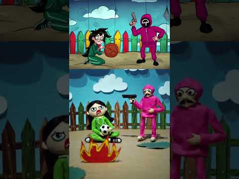 Stupidella AI Puppets Ep3 – "Stupidella Horror" Game - Squid Game Series