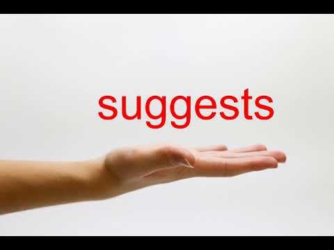 How to Pronounce suggests - American English
