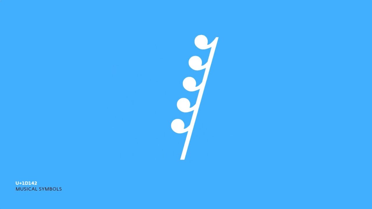 decodeunicode -- musical notation