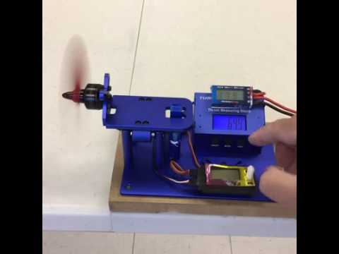 Measuring the Trust of the Racekraft 5051 Propellers