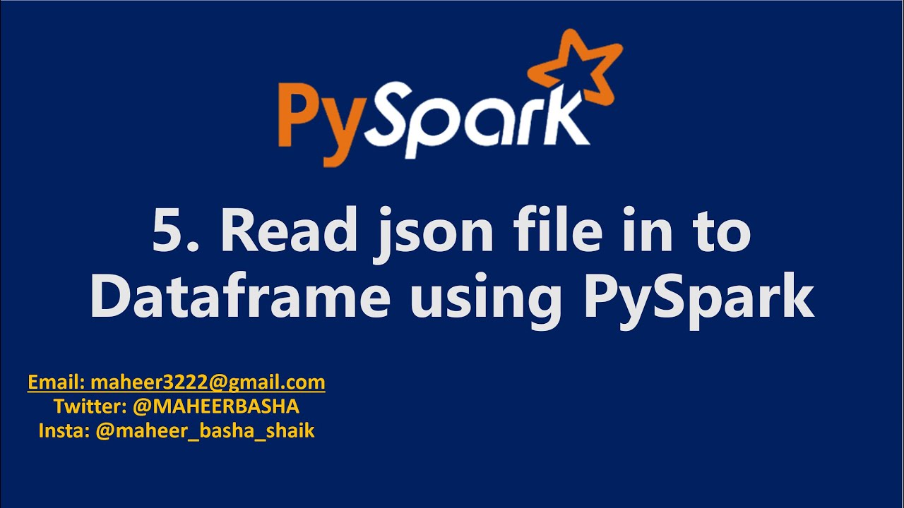 Reading JSON Files into DataFrames Using PySpark in Azure Databricks ... Reading JSON Files into DataFrames Using PySpark in Azure Databricks ...