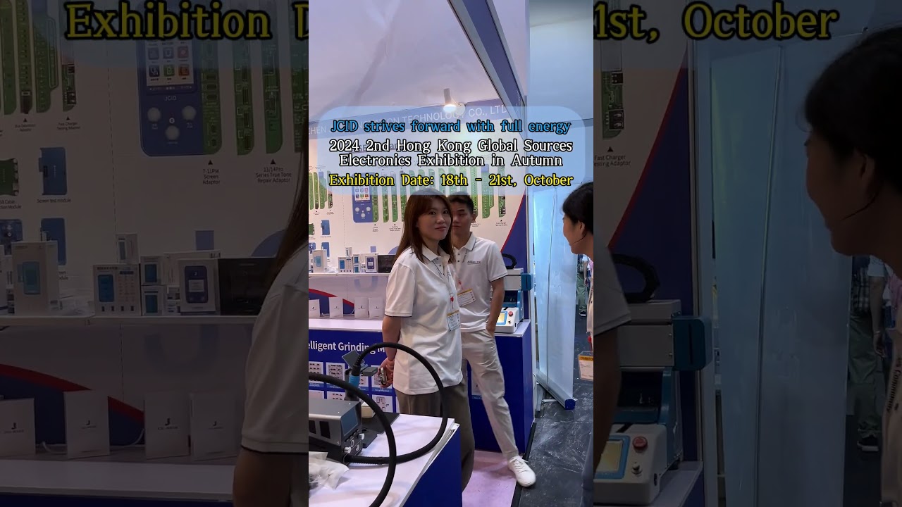 🔥Explore new business opportunities with JCID at the AsiaWorld Expo in Hong Kong #smartphone #repair