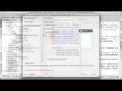 Learn Create New Activity Developing Android Apps - Mind Luster