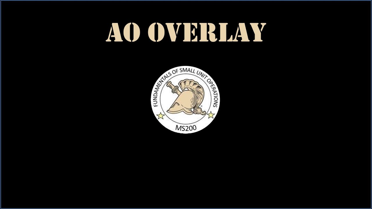 Area of Operations Overlay