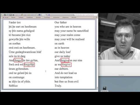 Old English and Middle English