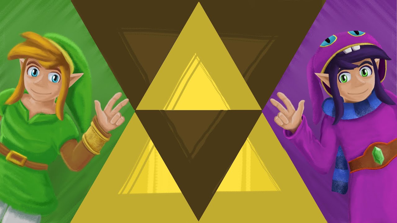Link and Ravio - Zelda: A Link Between Worlds [Art TimeLapse]