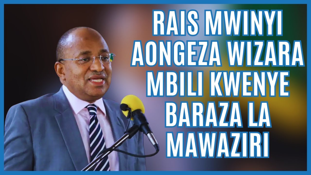 Rais Mwinyi atangaza Baraza la Mawaziri Zanzibar - Nukta Habari