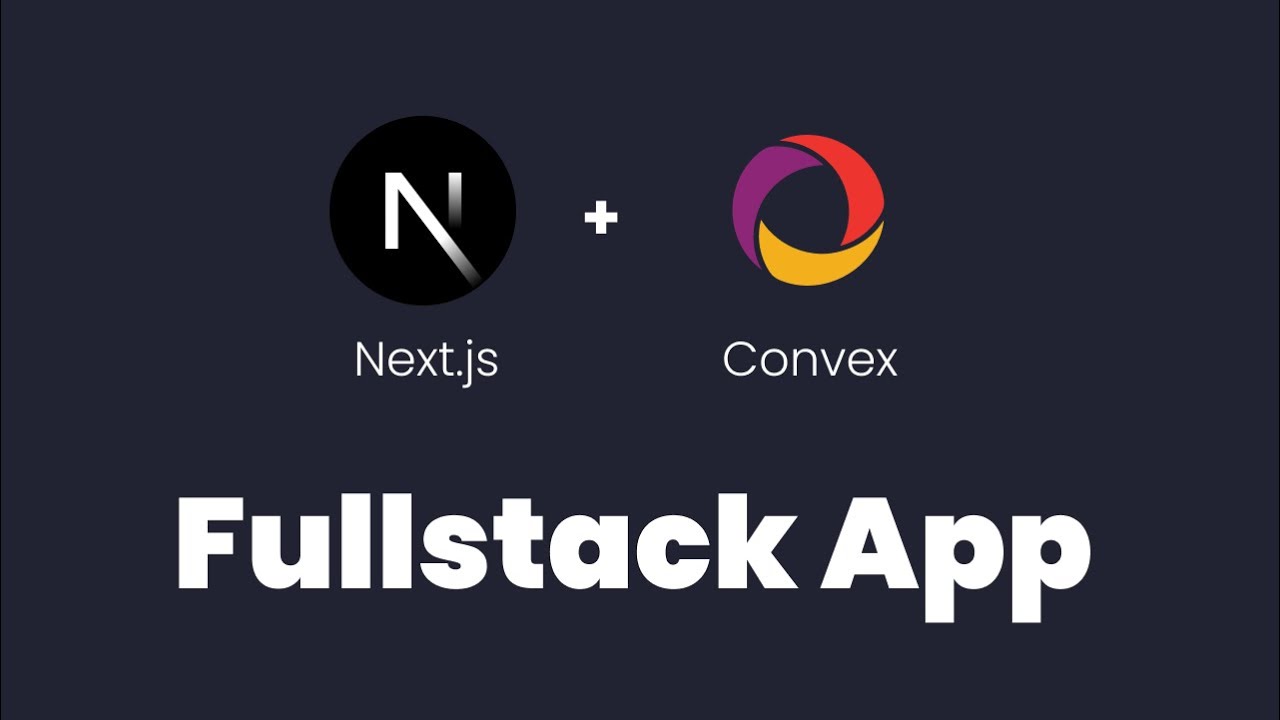 Fullstack app with Next.js, Convex, ShadCN