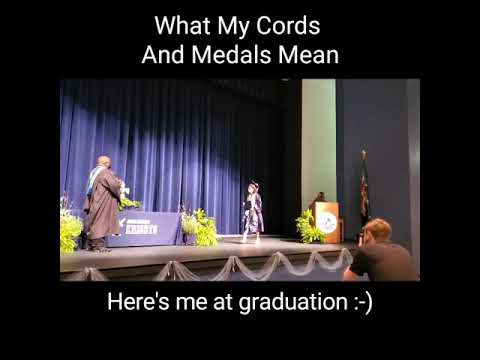 Graduation Cords and Medals Explanation