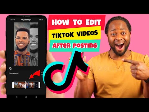 How To Edit a Tiktok Video After Posting | How To Edit Tiktok Video When You Have Already Posted it