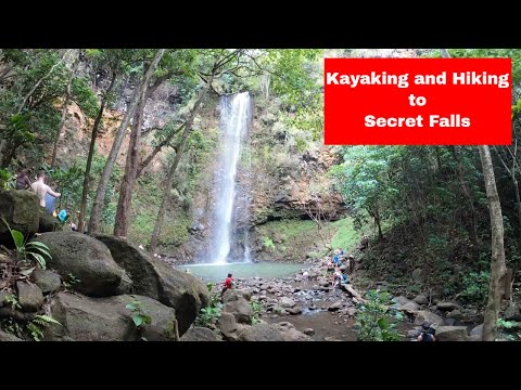 Kayaking and Hiking to Secret Falls Kauai