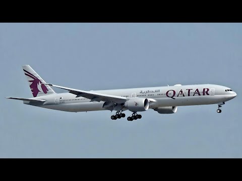 [HD] Salam Alaikum! Middle Eastern Flights landing at Vienna International Airport - 777, 737, A320
