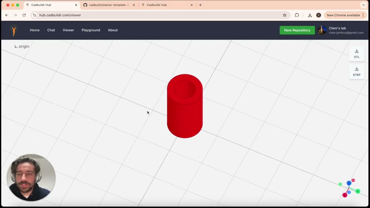 Python + CAD with CADBuildr - Getting Started
