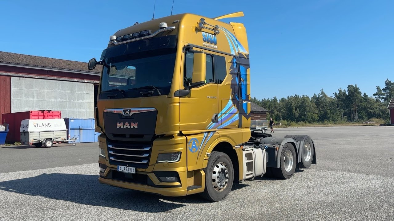 Dragbil MAN TGX 28.510 6X2-2 BL SA, Bromölla, Klaravik aukti