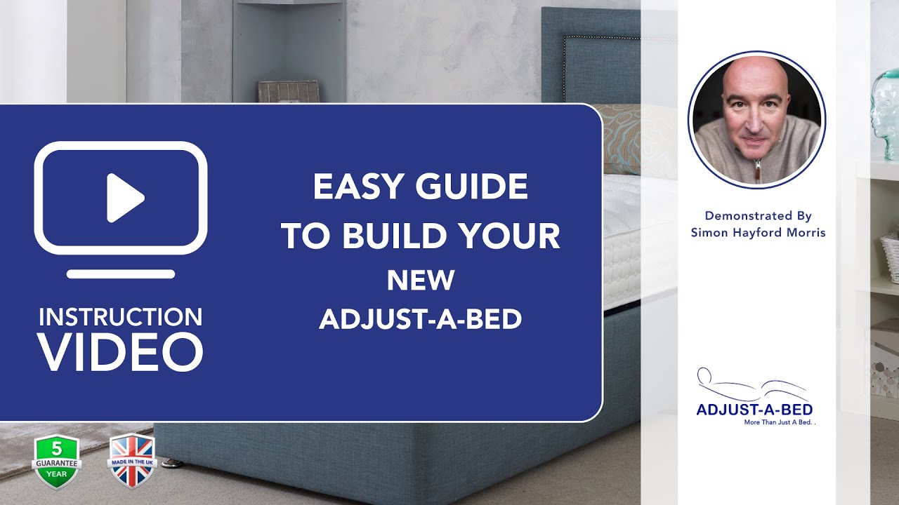 3FT ADJUSTABLE FRAME - INSTRUCTION VIDEO FROM ADJUST-A-BED