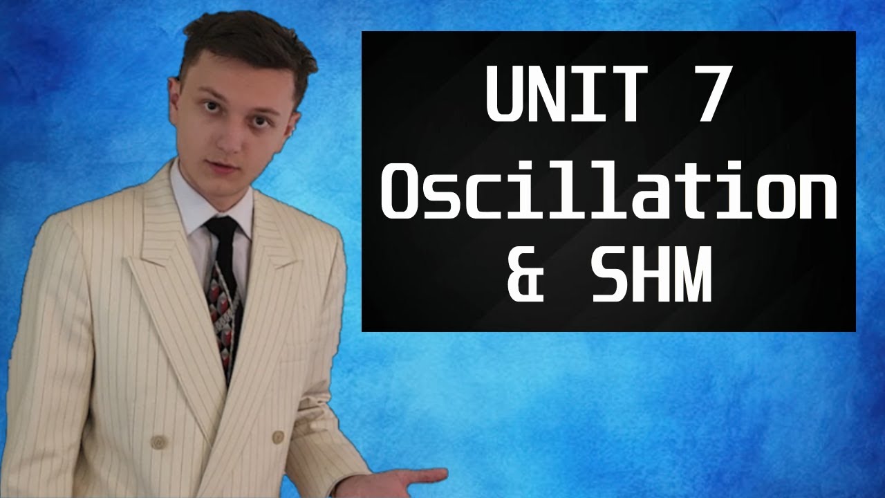 AP Physics C: Mechanics Unit 7 Review - Oscillations - Spring - Pendulum - Frequency - Period - SHM