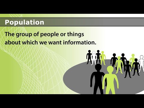 Defining a Statistical Population