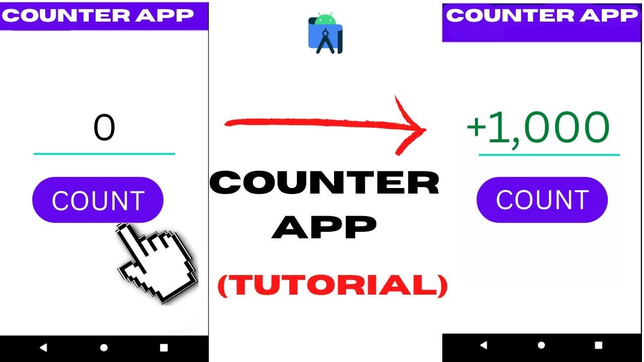 Build Your First Android Counter App in 6 Minutes (BEGINNER FRIENDLY)