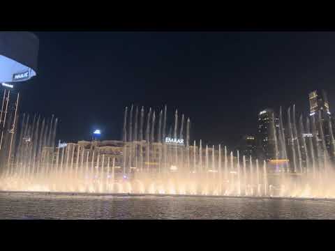Dubai Fountain Show - Burj Khalifa 2024