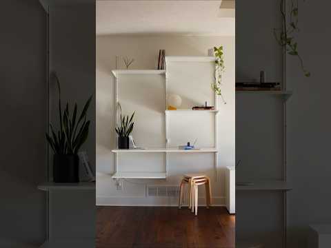 IKEA Boaxel Shelving Unit 🙂🙃🙂#ikea #ikeahome #midcentury #interiordesign
