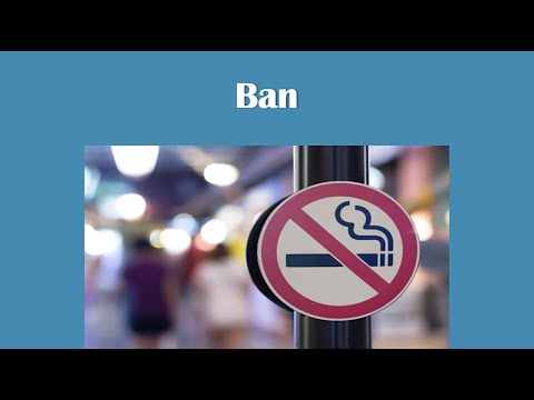 Ban meaning