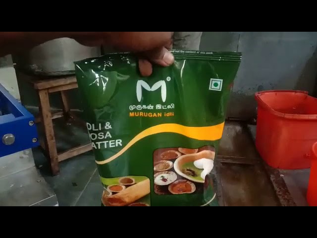 Batter Packing Machine - Idly / Dosa Mavu Automatic Packing Machine ...