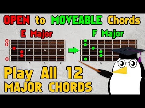 Open to Moveable Chords - Play ALL 12 Major Chords | Ultimate Guitar