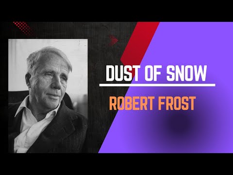 dust of snow by Robert Frost ।explained in simple words (ਪੰਜਾਬੀ)