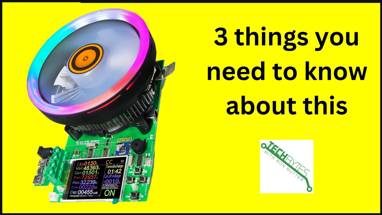 3 Things to know about the Vastarry 180W DC Electronic Load Tester